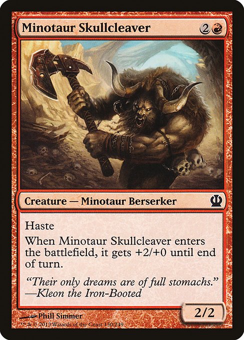 Minotaur Skullcleaver – TriCs Circle of Hobbies