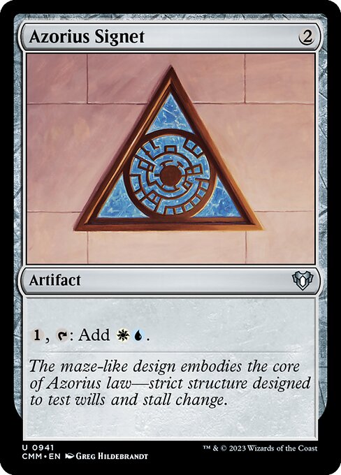 Azorius Signet – TriCs Circle of Hobbies